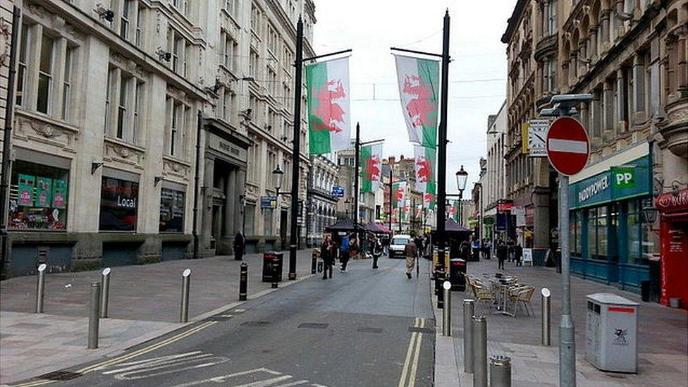 Cardiff then and now: 60 years as capital city of Wales - BBC News
