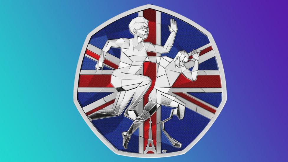 New 50p coin celebrates British Olympic and Paralympic athletes - BBC ...