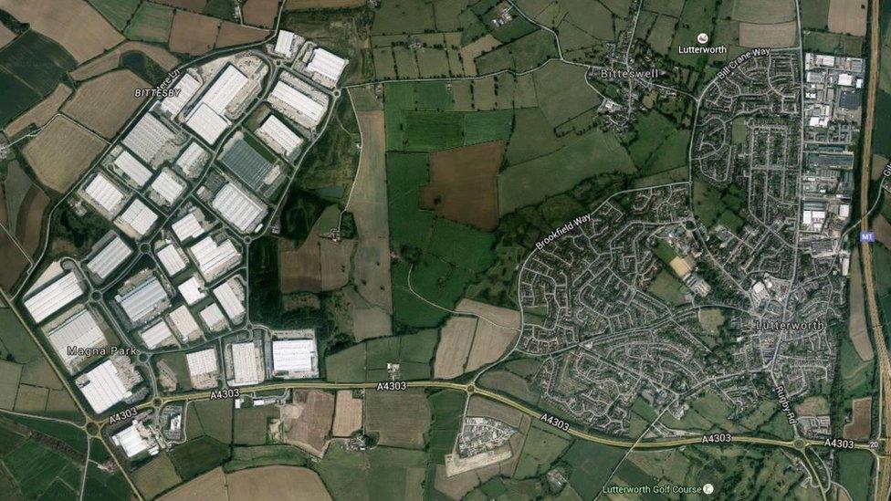 Magna Park expansion plan approved - BBC News