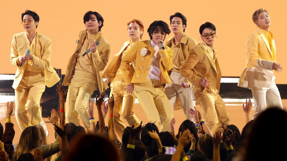 BTS are back: K-pop band announce new album and tour - BBC News