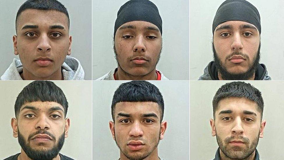 Runshaw college: Gang who went on machete rampage jailed - BBC News