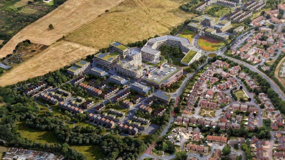 Cheltenham's Golden Valley - final development plans submitted - BBC News