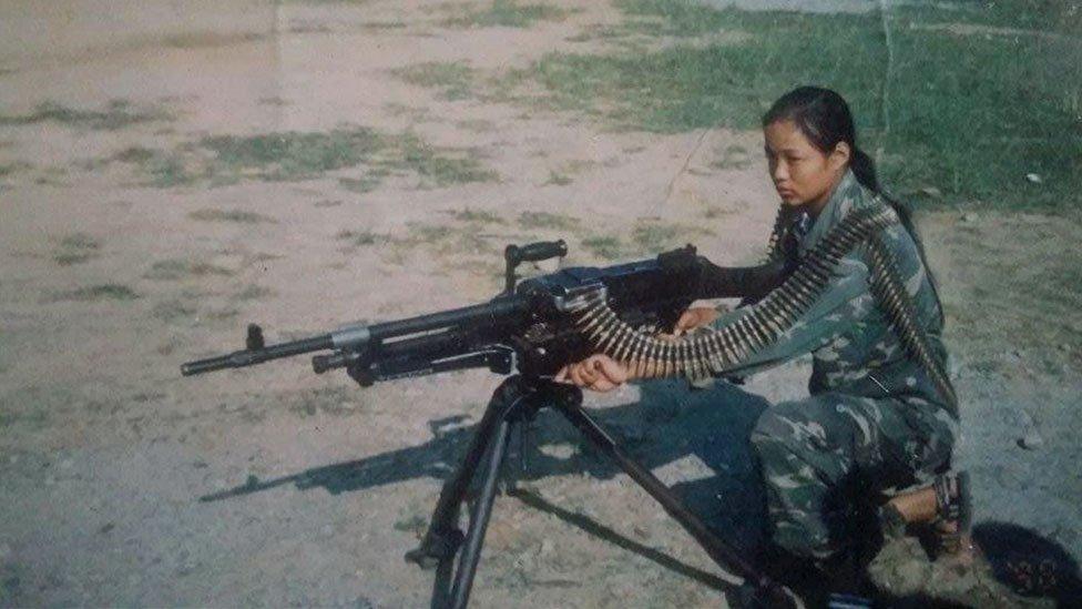 From teenage guerrilla to top athlete - BBC News