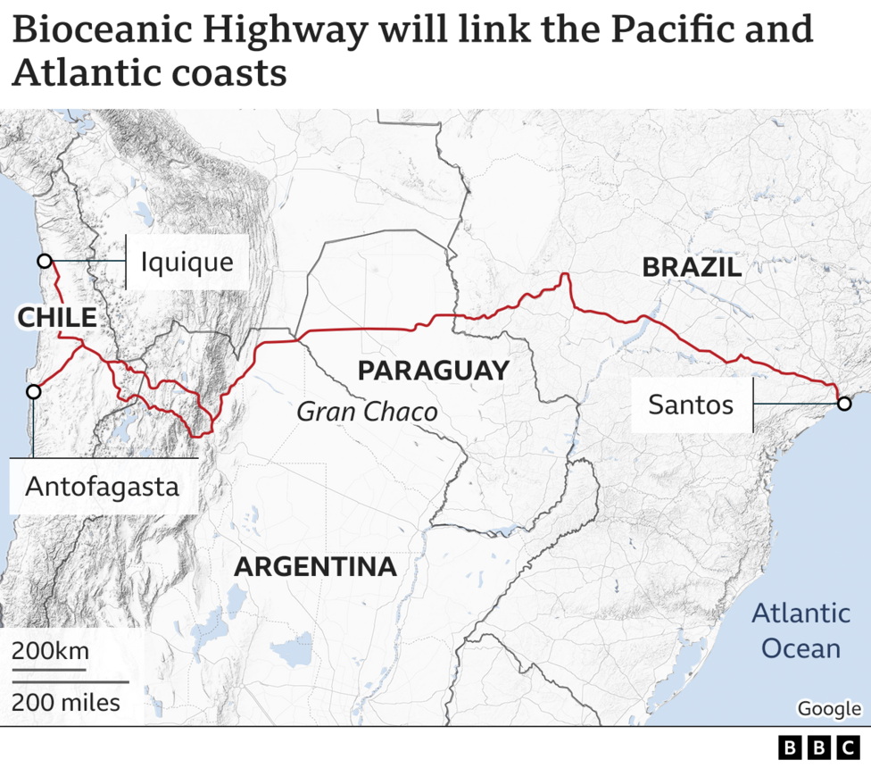 Gran Chaco: Will a new road improve or destroy the 'green hell'? - BBC News
