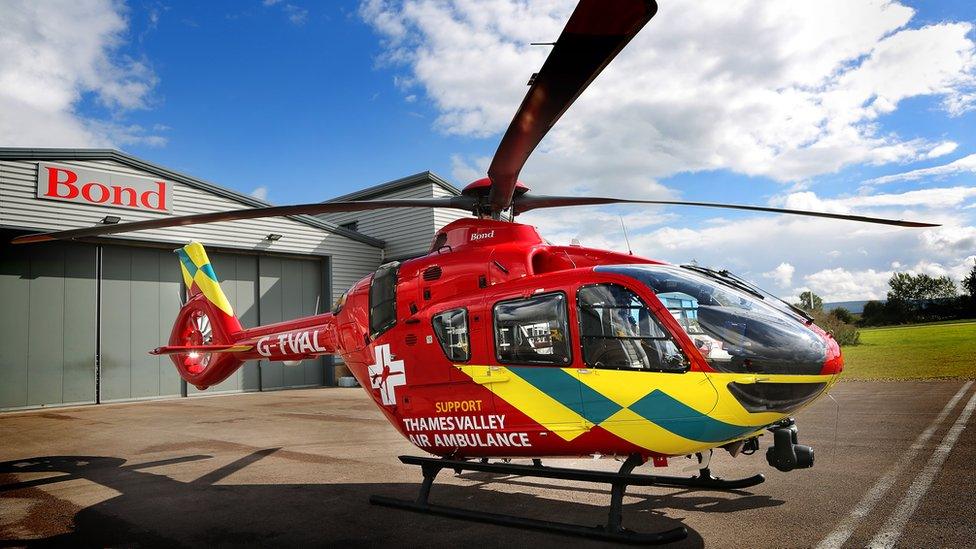 Thames Valley Air Ambulance gets new night helicopter to 'save more ...