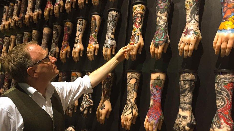 National Maritime Museum tattoo show opens - BBC News