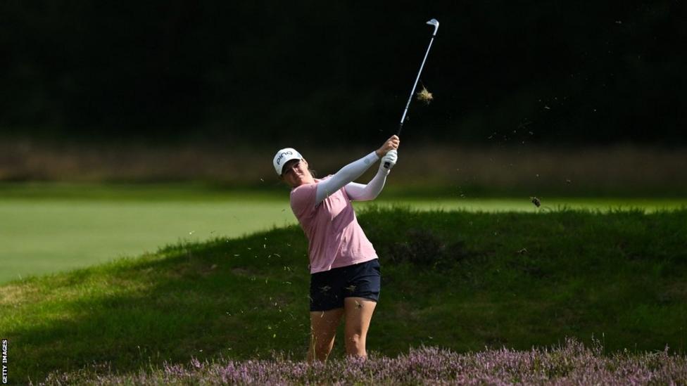 Women's Open: American Ally Ewing holds one-shot lead after day one ...