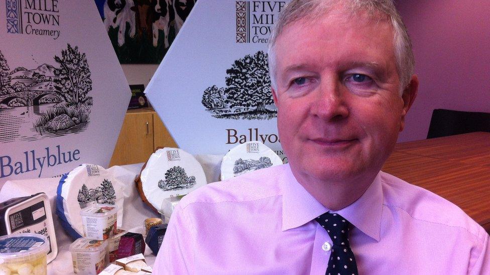 Tyrone cheese factory turns despair to optimism - BBC News