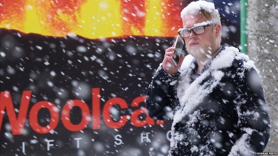Iceland gets record-breaking snowfall and the pictures are amazing ...