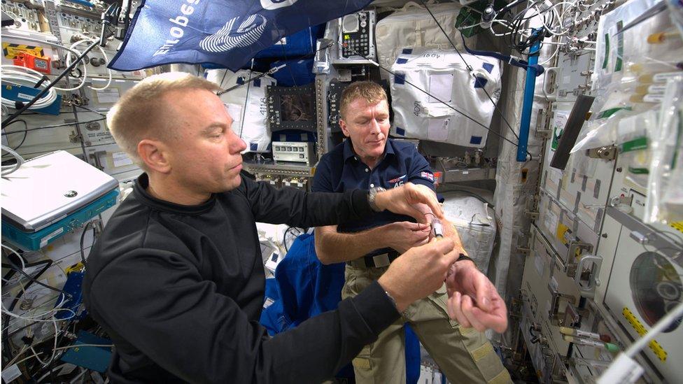 Tim Peake: 'Science can solve Planet Earth's problems' - BBC News