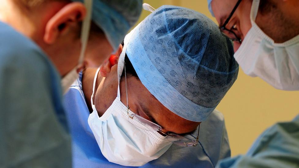 Objects left inside patients in hospital 'never events' - BBC News
