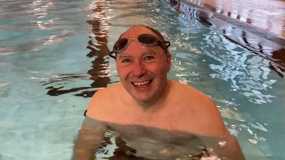 Children in Need challenge inspires 'non-swimmer' to take the plunge ...