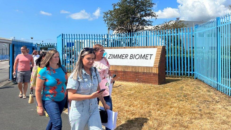 Zimmer Biomet: 'Hope' for medical supplies plant, says minister - BBC News