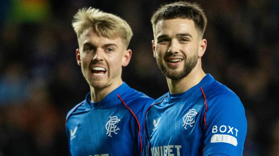 Rangers: 'We're chuffed to pieces' - Ross McCausland - BBC Sport