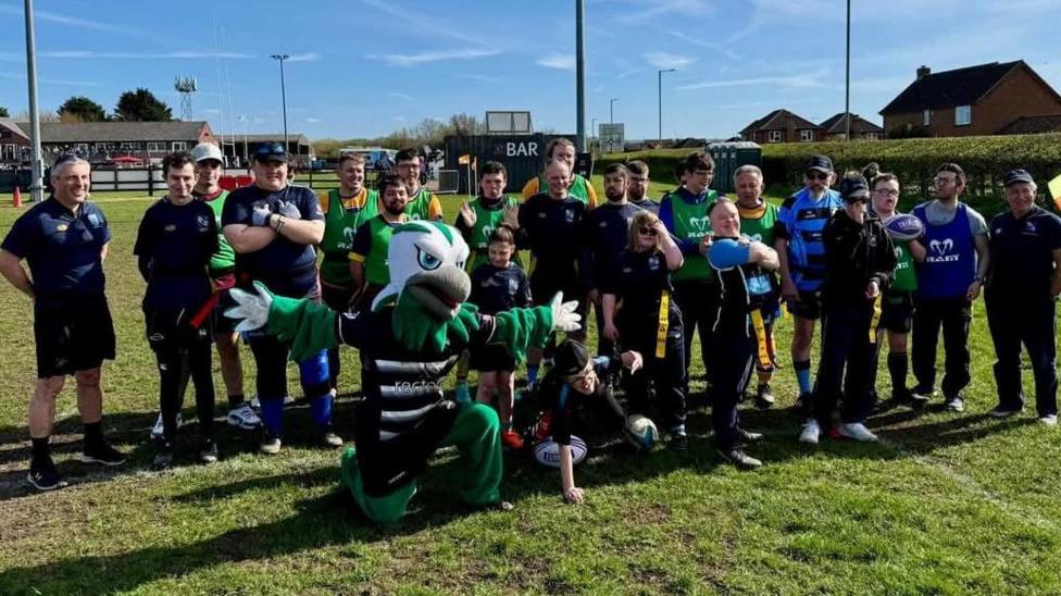 SEND rugby 'incredibly friendly and inclusive game' say parents - BBC News