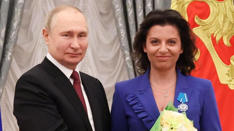 Who is Margarita Simonyan, RT's editor-in-chief sanctioned by US? - BBC ...