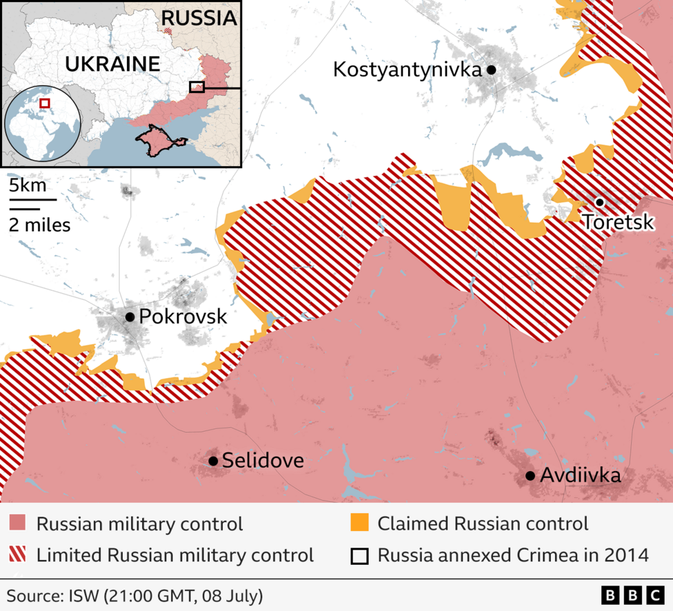 Russia's summer push in Ukraine targets three fronts but faces stern ...