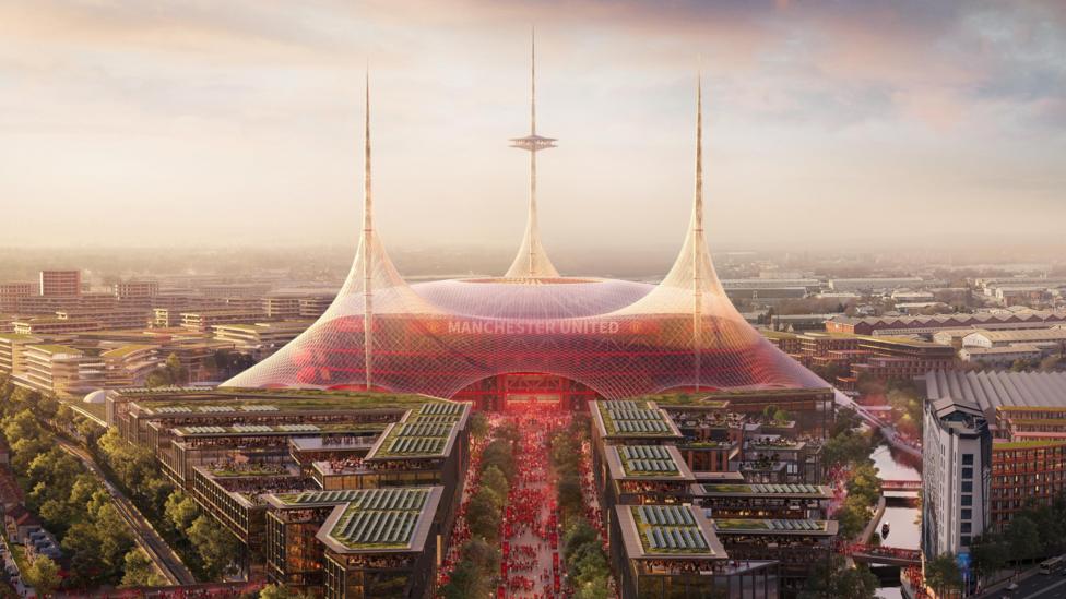 Manchester United's new stadium: Are some new football stadiums too ...