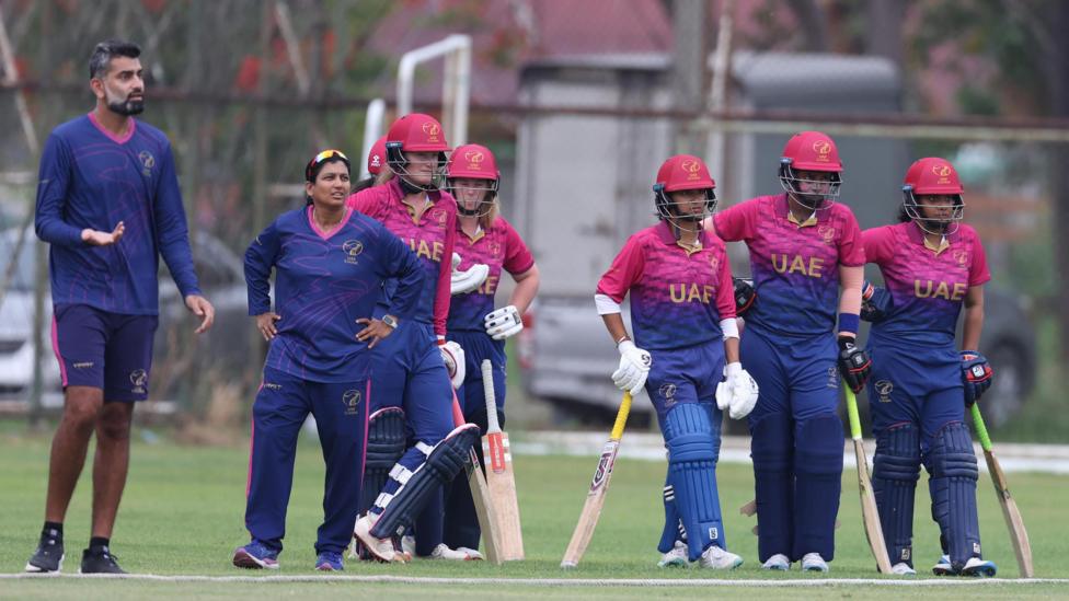 UAE retire out 10 batters against Qatar to beat rain in Women's T20 ...