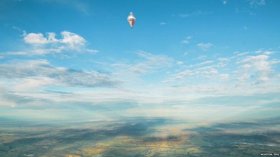 Russian set to beat round-the-world solo balloon record - BBC News