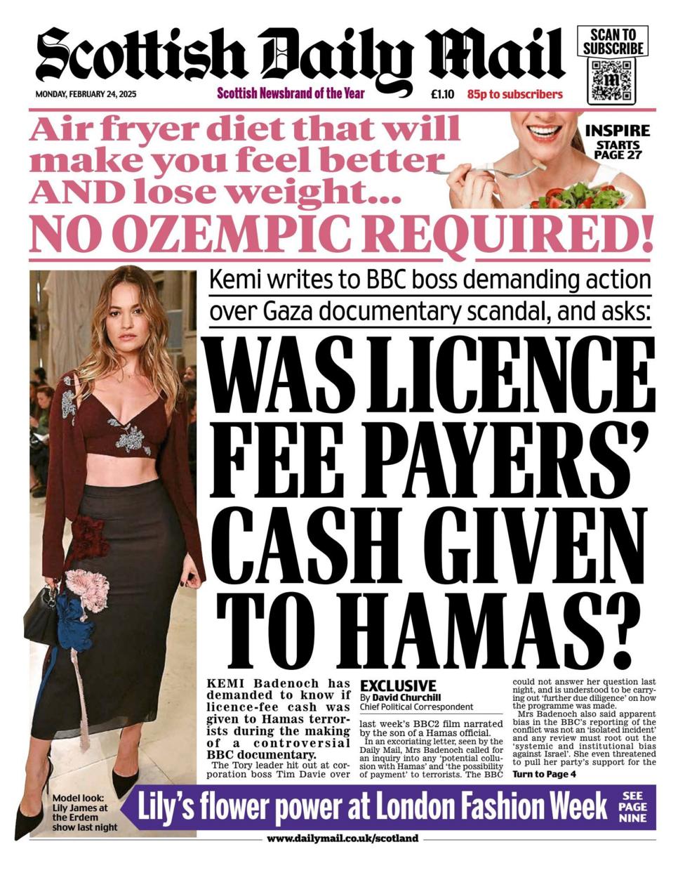 Scotland's papers: £200m to save Grangemouth and Glasgow's challenge ...