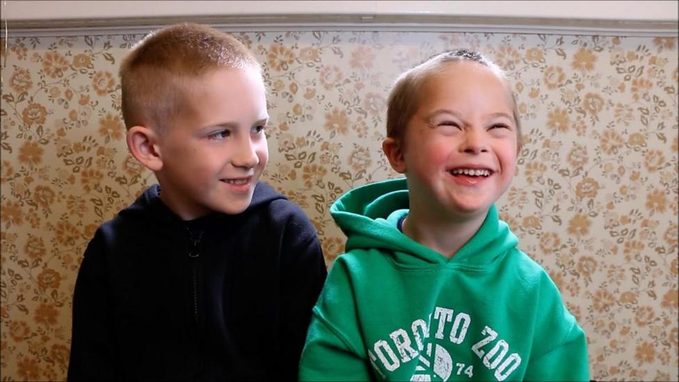 Charity supports siblings of disabled children in the West - BBC News