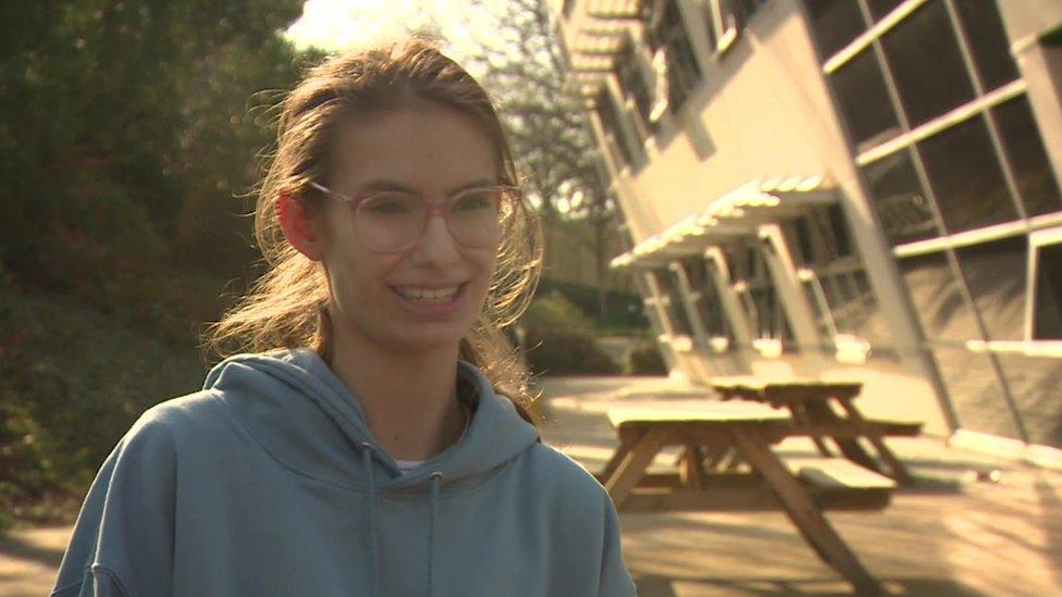 Exam-cancelled students in Cornwall prepare for A-Level exams - BBC News