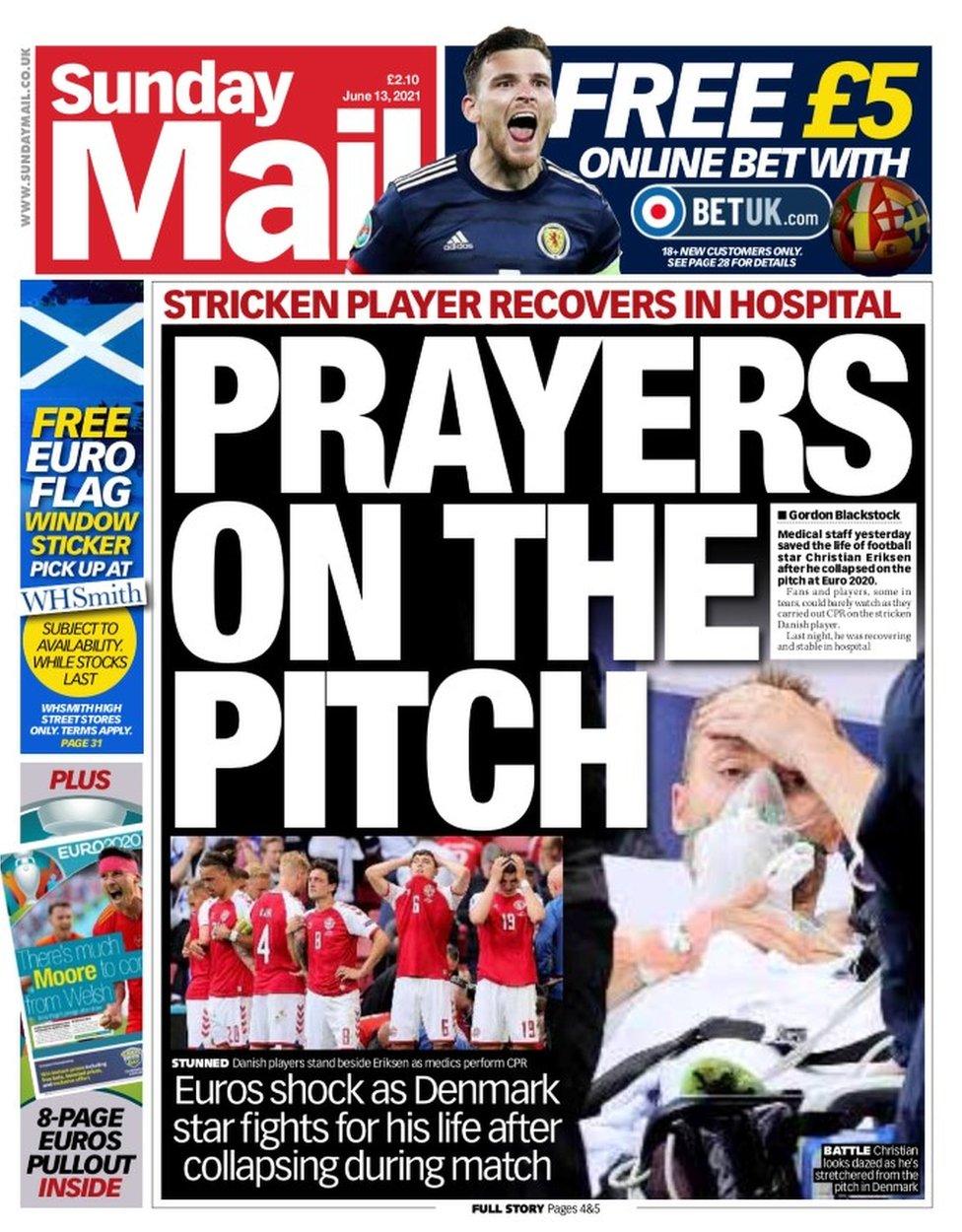 Scotland's papers: Ferry row heading to court and Euros warning - BBC News