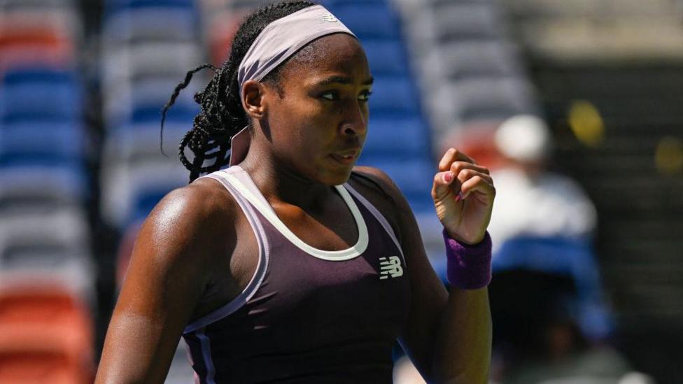 Wuhan Open: Coco Gauff to face Aryna Sabalenka in semi-final - BBC Sport