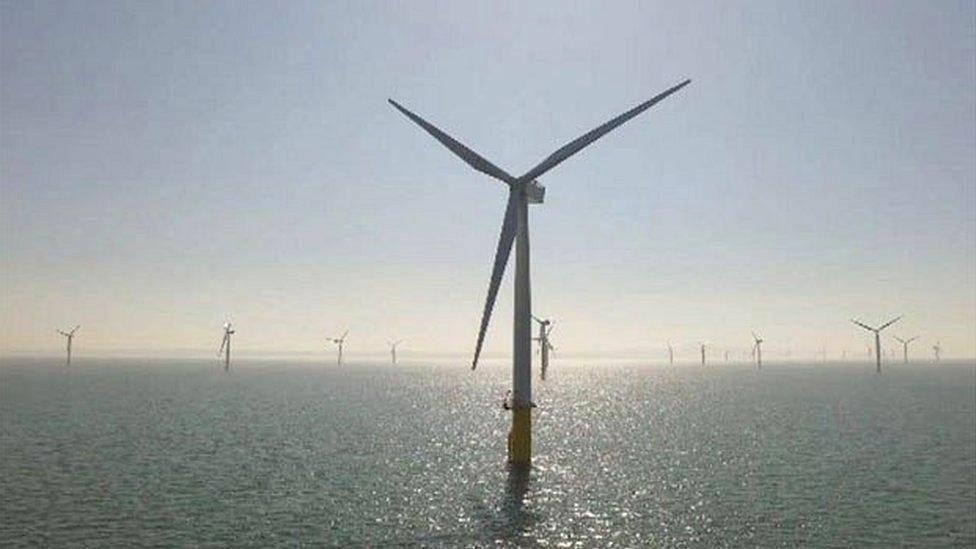 Two offshore wind farms win funding off Wales coastline - BBC News