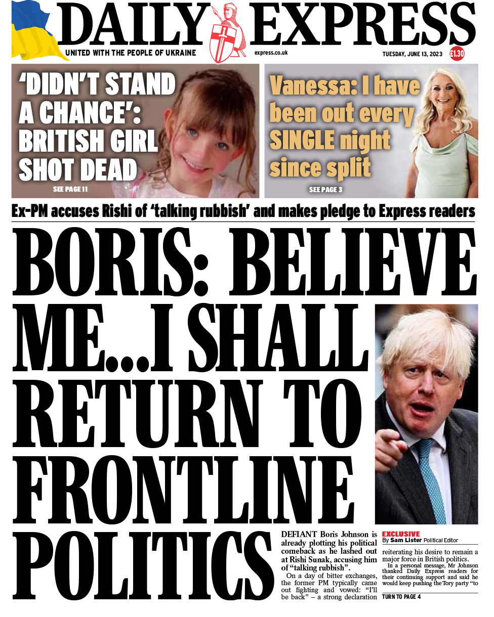 'Boris and Rishi at war' and 'Partygate report due' - BBC News