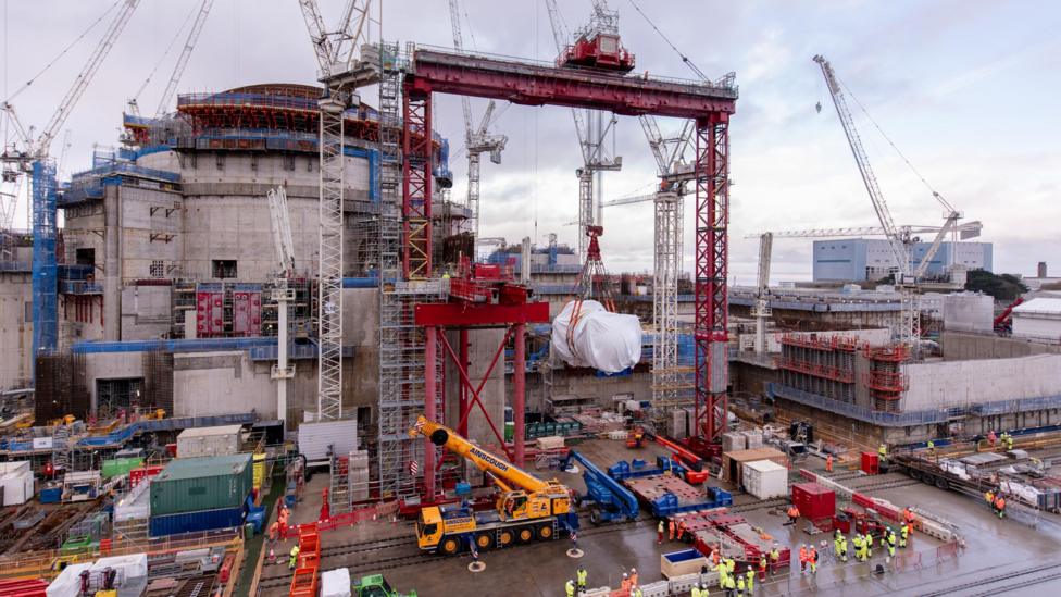 Hinkley Point C: Major milestone hit in building UK's newest nuclear ...