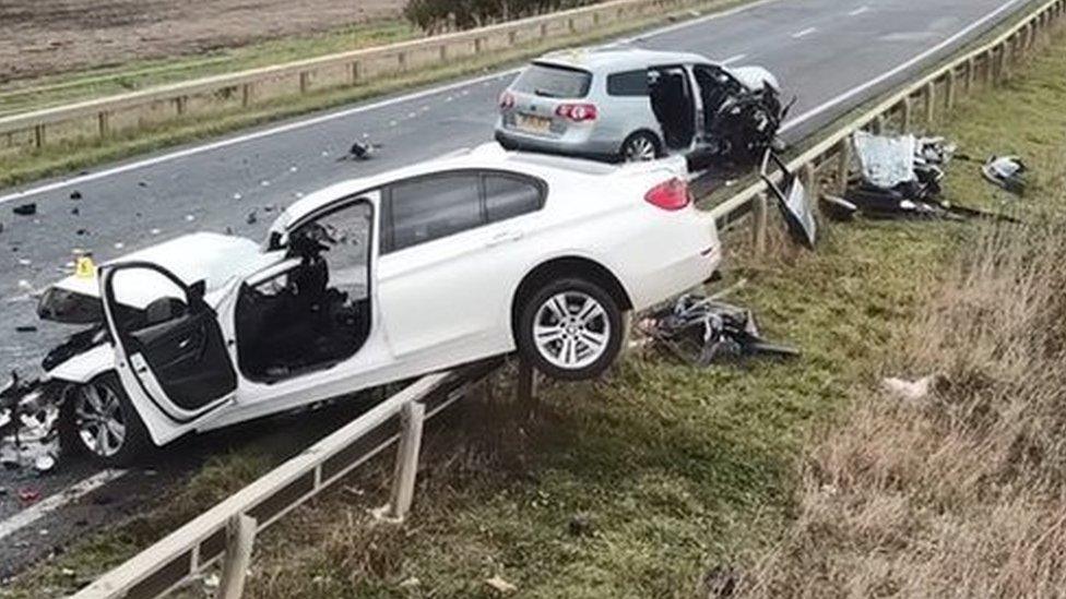 Cambridgeshire A10 crash: Killer driver died from infection - BBC News