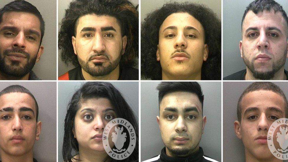 Nine sentenced over Birmingham shisha stabbing clash - BBC News