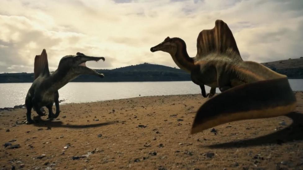 Walking With Dinosaurs: New trailer and narrator announced - BBC Newsround