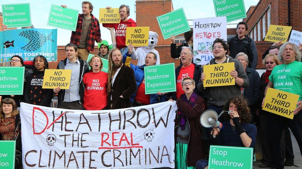 Plane Stupid Heathrow tunnel blockade activists fined - BBC News