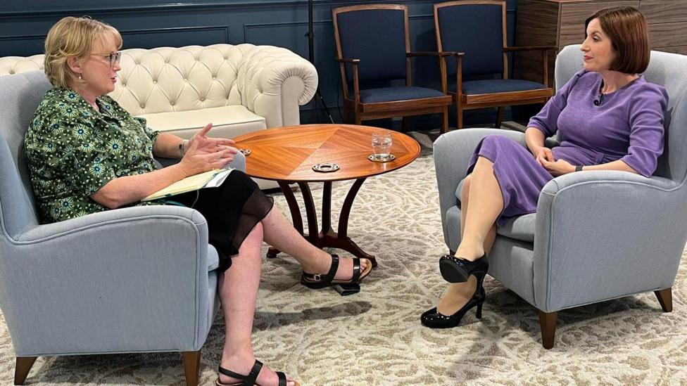 Bridget Phillipson says term-time holiday fines 'here to stay' - BBC News