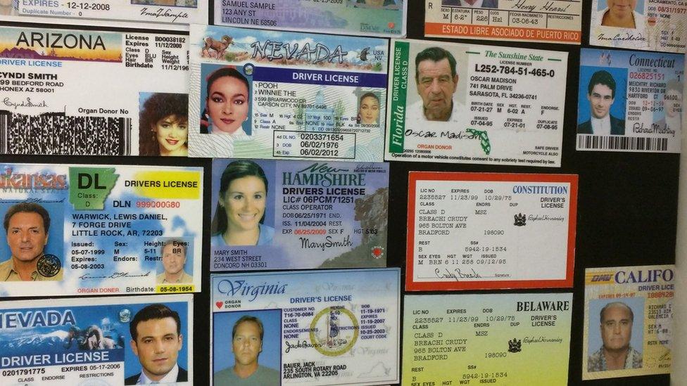 Celebrity Drivers License