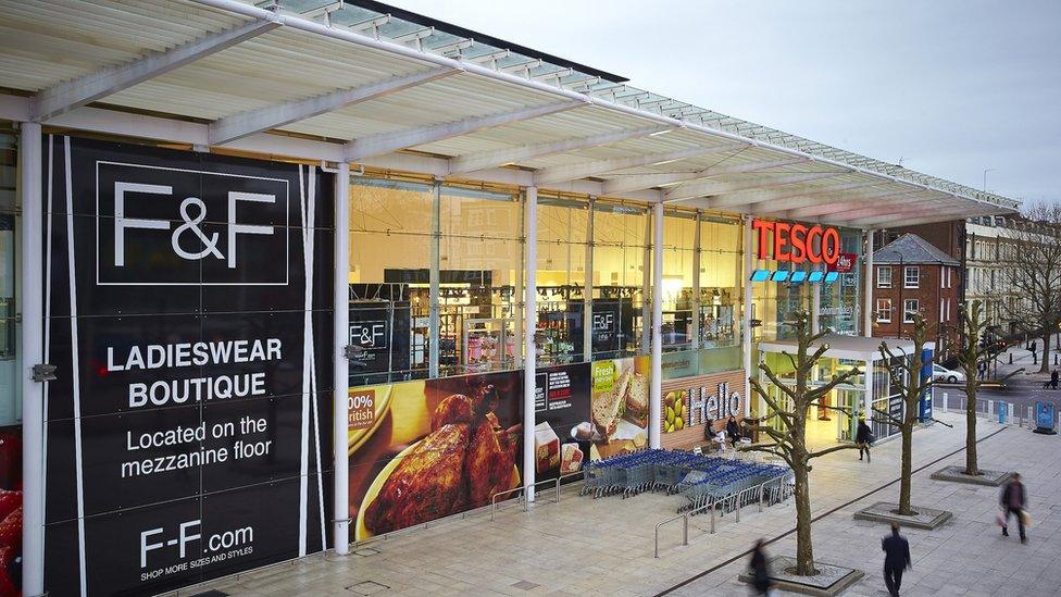 Tesco sells mothballed supermarket sites for £250m - BBC News