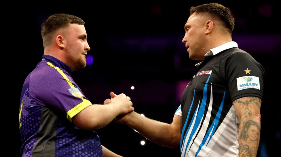 Gerwyn Price thrashes Luke Littler in Australian Masters final - BBC Sport
