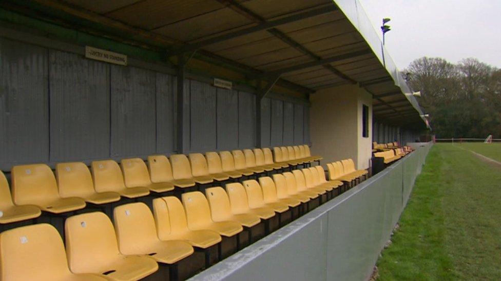 Footballer hit by lightning in Highgate United match remembered - BBC News