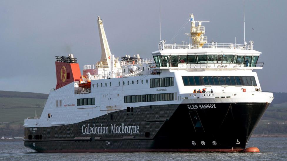Glen Sannox: 'Green' ferry has higher emissions than diesel ship - BBC News