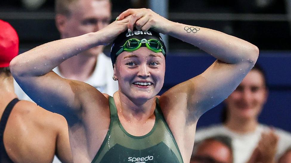 Olympics swimming: McSharry wins Ireland's first medal at Paris ...