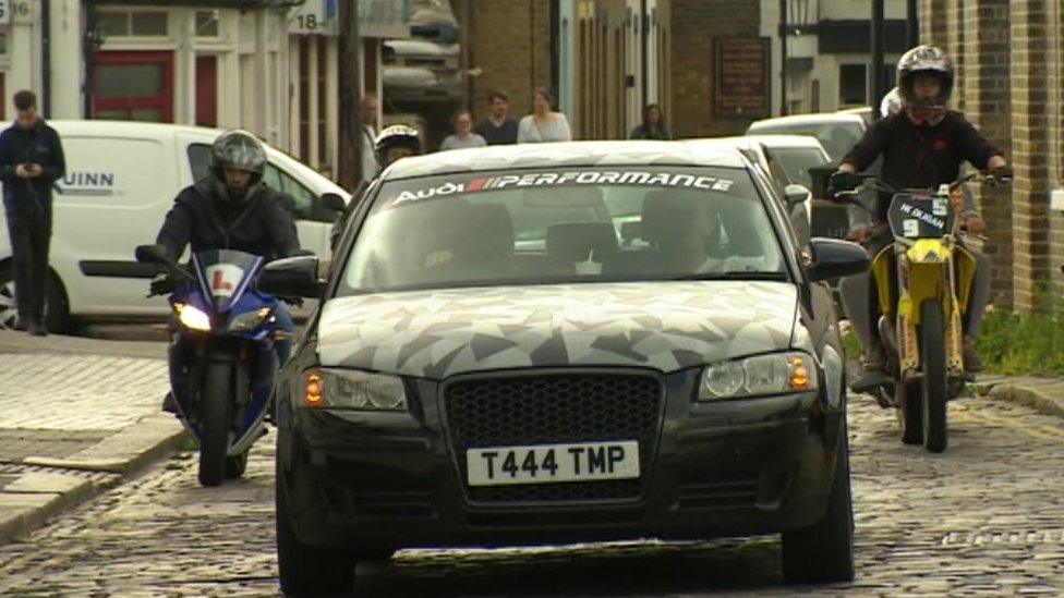 Cian Daly death: Car convoy tribute to '10 out of 10 fella' - BBC News