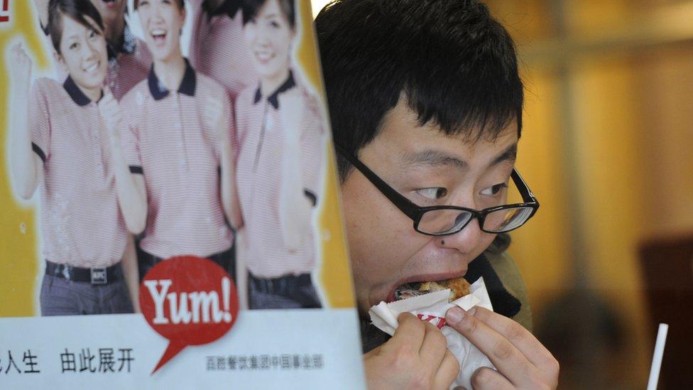 Yum to sell a stake in its Chinese holdings - BBC News