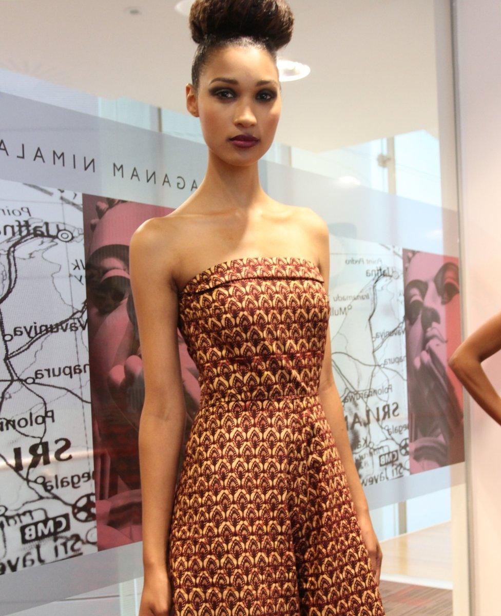 In Pictures: African fashion comes to London - BBC News