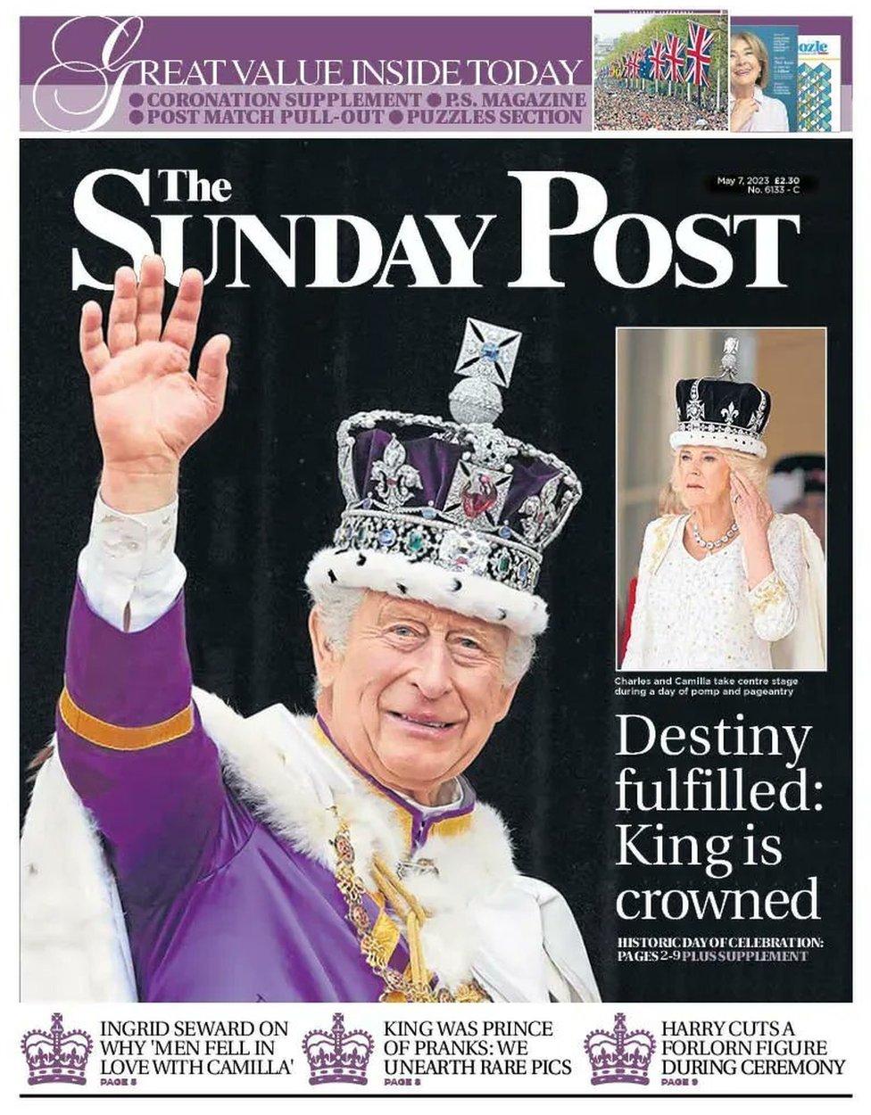 Scotland's papers: 'Happy and glorious' and march for independence ...