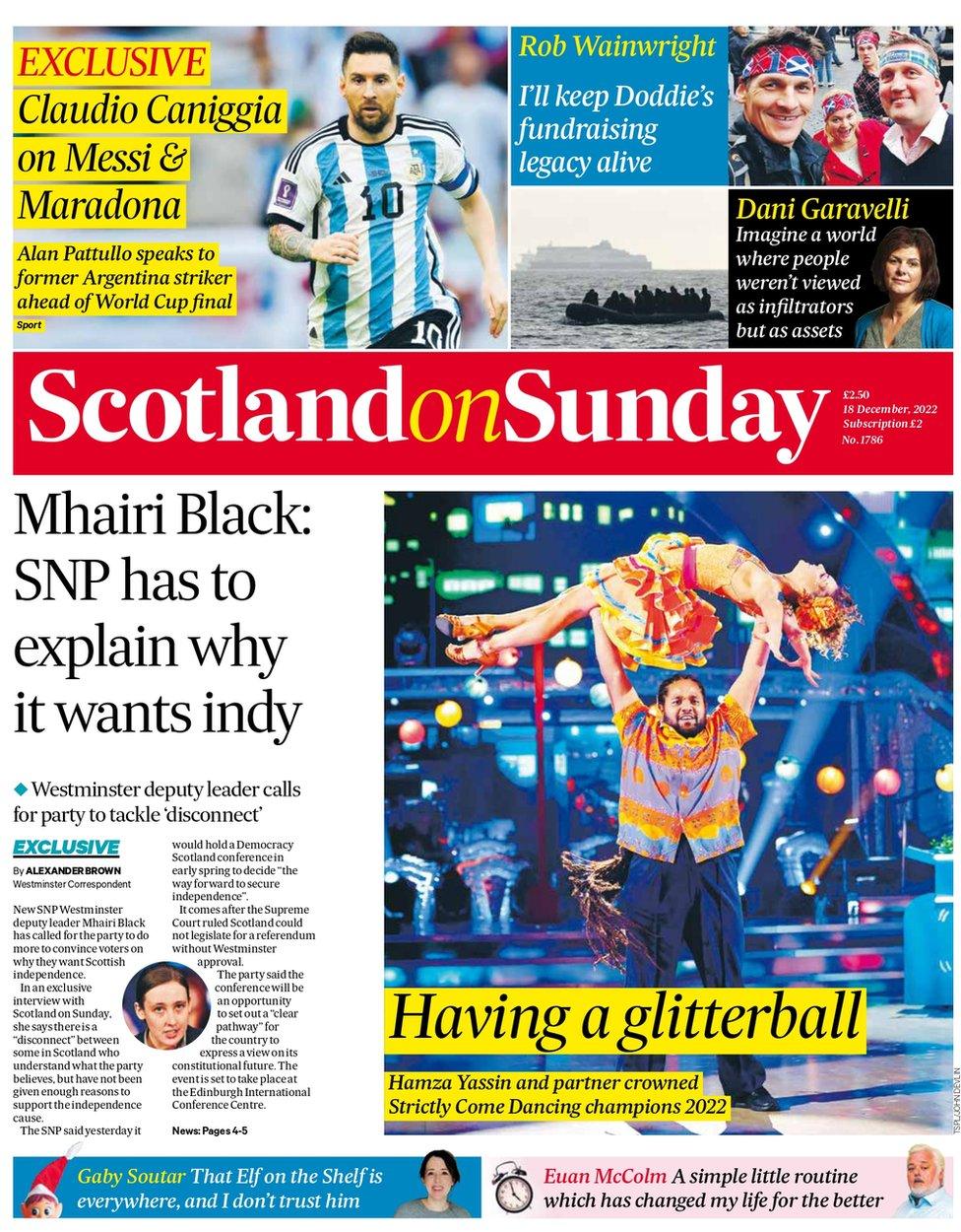 Scotland's papers: SNP conference and spring strikes warning - BBC News