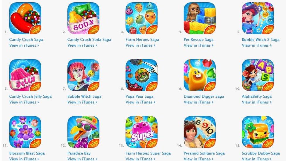 Candy Crush Saga Life beyond level 2 000 BBC News