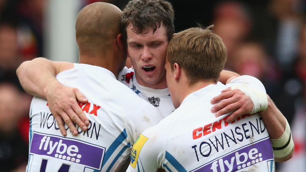 Premiership semi-final: Exeter Chiefs 18-16 Saracens - BBC Sport